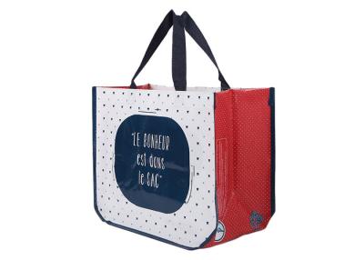 China Non Woven Canvas Tote Shopper Bag Multi - Purpose Silk Screen / Transfer Printed for sale