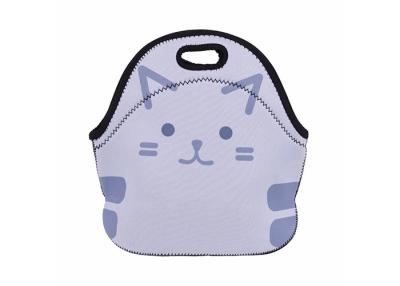 China Neoprene Materials Insulated Tote Lunch Bag Durable Custom Logo Good Looking for sale