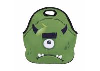 China Green monster print childrens insulated lunch bags for school for sale