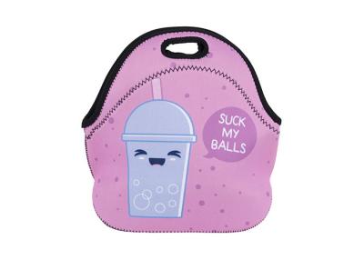 China Green monster print childrens insulated lunch bags for school for sale