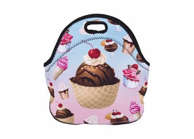 China Custom Neoprene Lunch Bags for Kids 200 Pcs MOQ Waterproof Insulated Cooler Tote for sale