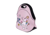 China Custom Neoprene Lunch Bags for Kids 200 Pcs MOQ Waterproof Insulated Cooler Tote for sale