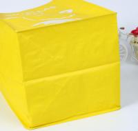 China Custom Logo Garbage Sorting Woven Bag 30x30cm Peritoneal Triple Bag for Recycling for sale