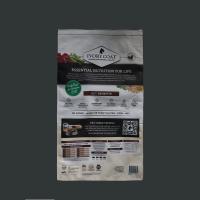 China Resealable PET AL Pet Food Package NY PE Flat Bottom Stand Up Pouch for sale