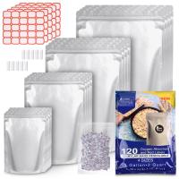 China Oxygen Absorbers Custom Mylar Bag Resesealable Stand Up Aluminum Foil Food Storage for sale