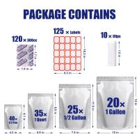 China Oxygen Absorbers Custom Mylar Bag Resesealable Stand Up Aluminum Foil Food Storage for sale