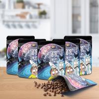 China Laminated PET PE Clear Food Packaging Mylar Ziplockk Coffee Packaging Stand Up Pouches for sale
