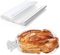 China Disposable Food Safe Microwave Fresh Meat Packaging 12 Microns Cooking Turkey Oven Bag for sale