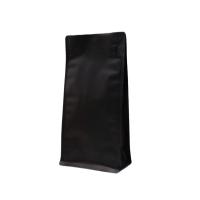 China Custom Printed 250g 500g Kraft Paper Coffee Packaging MOPP Coffee Bean Bags With Valve for sale