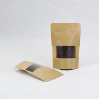 China Manufactures Selling Custom Size Kraft Stand Up Pouch Packaging With Zipper Lock for sale
