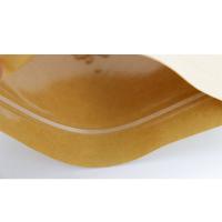 China Eco Friendly Flat Bottom Bag 3.5 Recyclable Tea Paper Sealed Ziplockk Bags For Packaging for sale