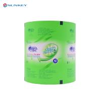 China Custom Printed Packaging Non Toxic Laminated Film Roll Food Grade Plastic Film Roll for sale