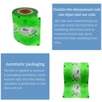 China Custom Printed Packaging Non Toxic Laminated Film Roll Food Grade Plastic Film Roll for sale