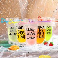 China Party Beverage Drink Pouch With Straws Novelty Funny Translucent Zipper Plastic Pouches Drink Bags for sale