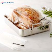 China High Temperature Resistance Nylon PET Turkey Oven Bags Large Turkey Roasting Bags for sale