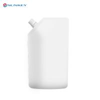 China VMPET Custom Printed Spout Pouch Bags Stand Up Drink Pouch Packaging Clear Wine Bag for sale