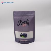 China Matt Frosted Bolsa Barrier Custom Mylar BagStand Up Bags With Window for sale