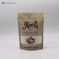 China Matt Frosted Bolsa Barrier Custom Mylar BagStand Up Bags With Window for sale