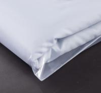 China PE Shopping Single Layer Laminated Packaging Bags Transparent Plastic Bag With Handle for sale