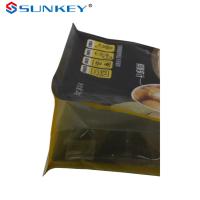 China Ziplockk Flat Bottom Sustainable Packaging Pouch Box Packaging Frozen Food Packaging Bag for sale