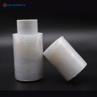 China Plastic Film Juice Clear Mini Jumbo Roll Stretch Stretch Wrapping Film Roll Pallet for sale