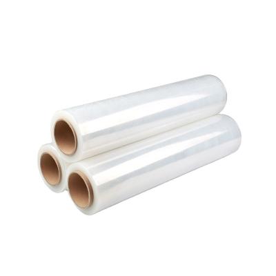 China Plastic Film Clear Jumbo Mini LLD Packing Lamination Roll Stretch Shrink Wrap Plastic Rolls for sale