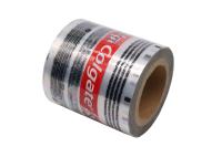 China Gravure Printing Food Packaging Color Plastic Roll Film Plastic Cup Sealer Film Roll for sale