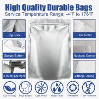 China Hot Seal Customized Printed Mylar Zipper Bags Die Cut Plastic Bags For Food Storage for sale