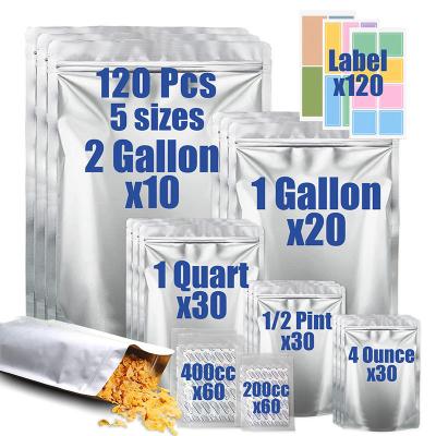 China Die Cut 8 Mil Thick Custom Mylar Bag Food Storage Zip Top Silicone Bags With Zipper for sale