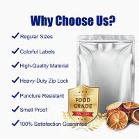 China Customized 5 Gallon Sealed Mylar Bags Chocolate Food Packaging Pouch With Zipper for sale