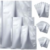 China Resealable Leakproof Silver Ziplockk Foil Bag Pouch Food Doypack Stand Up Pouches Bags for sale
