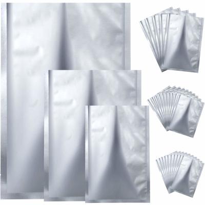 China Resealable Leakproof Silver Ziplockk Foil Bag Pouch Food Doypack Stand Up Pouches Bags for sale