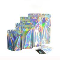 China Durable Eco Friendly Zip Pouch Food Packaging CMYK Holographic Stand Up Pouch for sale