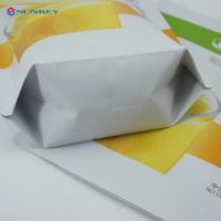 China Nutritional Waterproof Protein Powder Bag Pouching Bag With Zipper For Food for sale