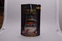 China Matte Black Stand Up Pouch Chocolate Lolipop Biodegradable Spout Pouch for sale