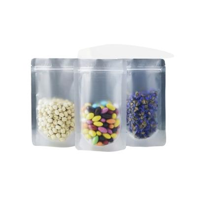 China Transparent Recyclable Ziplockk Packaging Bag Stand Up Ziplockk Bags Pouch for sale