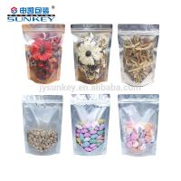 China Transparent Recyclable Ziplockk Packaging Bag Stand Up Ziplockk Bags Pouch for sale