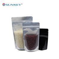 China Custom Size 3 Side Seal Ziplockk Packaging Bag Stand Up Pouch Food Packaging For Nuts for sale