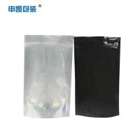 China 3 Side VMPET Biodegradable Zip Lock Pouches Reclosable  Clear Bag With Zipper for sale