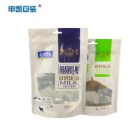 China Moisture Proof Waterproof Compostable Ziplockk Packaging Bag Stand Up Zip Pouches for sale