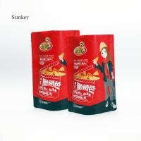 China Biodegradable Moisture Proof Stand Up Pouch Snack Food Packaging Design Custom for sale