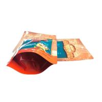 China BOPP Blank Food Grade Food Packaging Pouch With Zipper Plastic Foil Food Packaging for sale