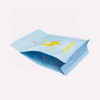 China Flat Bottom Snack Stand Up Pouch VMPET Food Kraft Paper Bag for sale