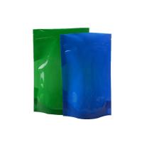 China Oem Multi Color Safe Food Ziplockk Packaging Bag BOPP Three Side Seal Pouch for sale