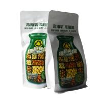 China Printing Logo Food Grade Snack Food Packaging VMPET Heat Seal Stand Up Pouches for sale