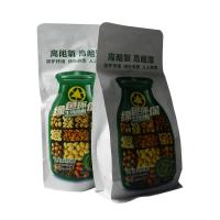 China Printing Logo Food Grade Snack Food Packaging VMPET Heat Seal Stand Up Pouches for sale