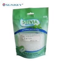 China PET Food Stand Up Pouch Plastic Zipper Resealable Plastic Bags With Hang Hole for sale