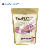China PET Food Stand Up Pouch Plastic Zipper Resealable Plastic Bags With Hang Hole for sale