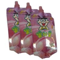 China PE Barrier Reusable Plastic Drink Pouches Plastic Pouch Bags For Liquids Spout Bag for sale