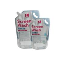 China Biodegradable Cartoon Liquid Drink Spout Pouch Bags Stand Up Plastic Juice Packaging Pouch for sale